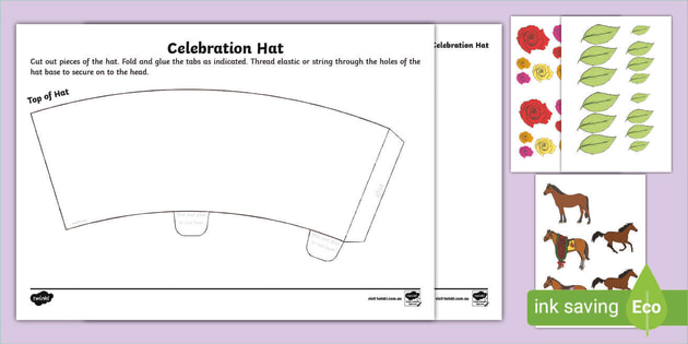 Melbourne Hat Craft Activity | Celebration Hat Craft