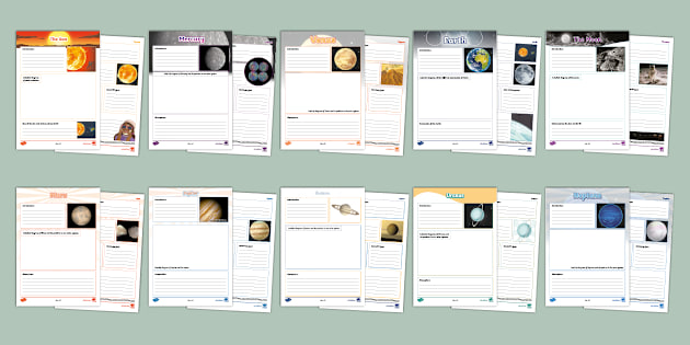 Solar System Non Chronological Report