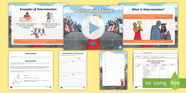 School Values Determination Activity Pack (teacher made)