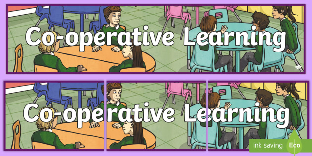Co-operative Learning Display Banner