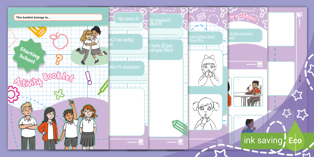Starting School: Starting School Activity Booklet