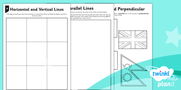 PlanIt Maths Y3 Properties of Shapes Types of Lines Home Learning