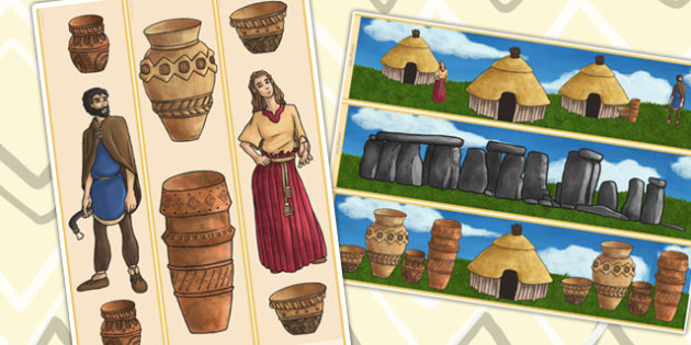 Bronze Age Display Borders (teacher made)