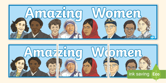 Amazing Women Display Banner (Teacher-Made)