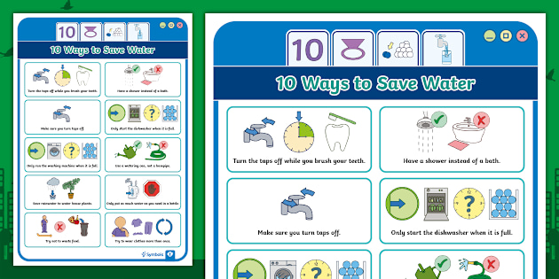 Infographic 10 Ways To Conserve Water At Home Ways To How To Reduce