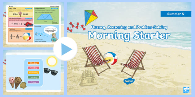 Year 6 Maths Summer Morning Starter PowerPoint 5