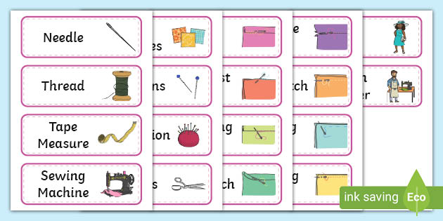 Fashion Design Studio Role Play Labels (teacher made)