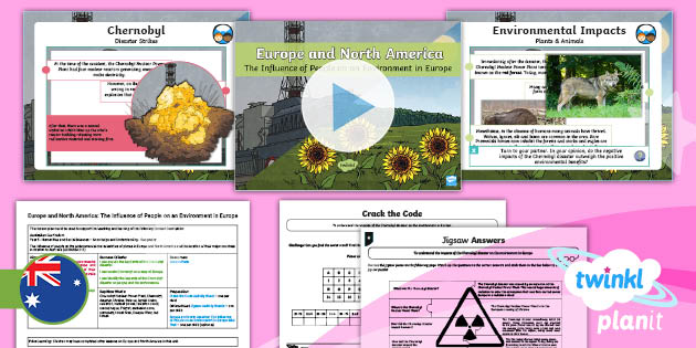 Year 5 HASS Geography Europe and North America Lesson 4