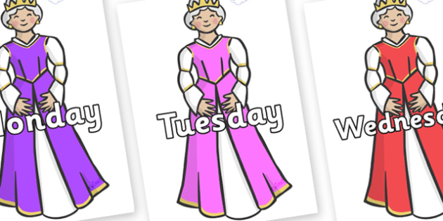 Days of the Week on Queens