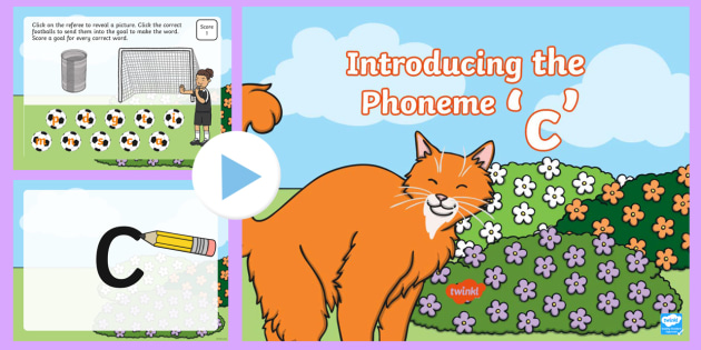 Introducing the Grapheme 'c' PowerPoint