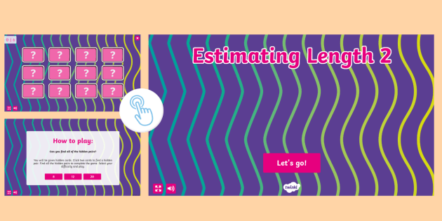 Learn How to Estimate | Estimating Interactive Game | Twinkl