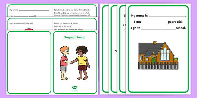 ESL Apologising Activity - ESL Role-Play - Twinkl