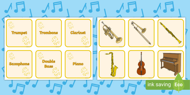 FREE! - International Jazz Day Matching Activity – Twinkl Resources