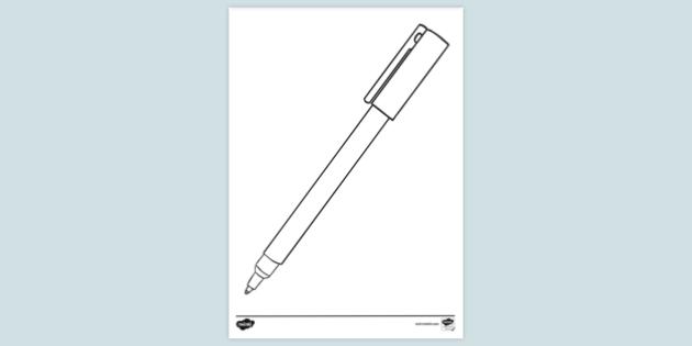 FREE! - Handwriting Pen Colouring | Colouring Sheets