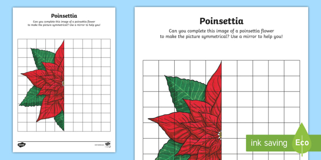 KS2 Poinsettia Worksheet / Worksheet (teacher made)