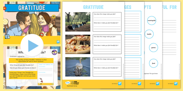 * NEW * KS2 BBC Children in Need Gratitude Lesson Pack