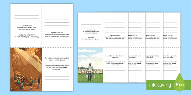 KS2 Building Vocabulary Activity Booklets