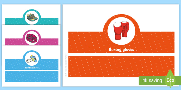 Sports Clothes Headband Oral Language Game