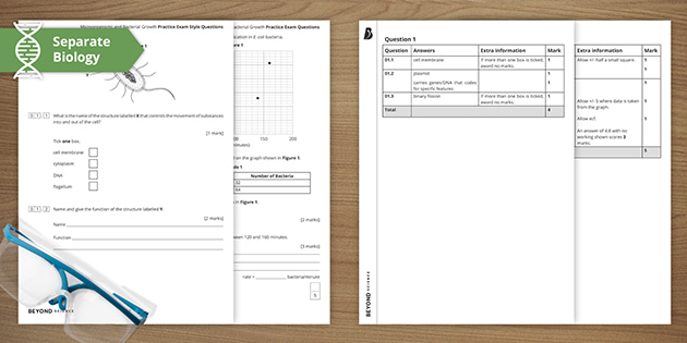 Microorganisms + Bacterial Growth Exam Questions | Beyond