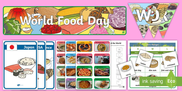 World Food Day Resource Pack (teacher made)