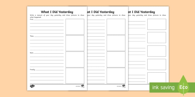 Recounting Activities Holiday Recount Writing: 2 Events – Top