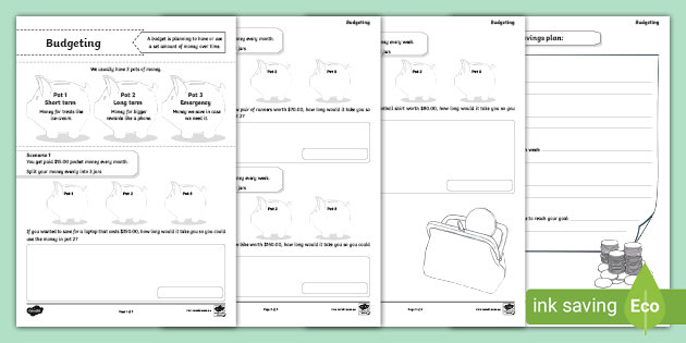 Budgeting (teacher made)