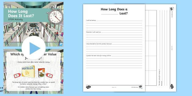 How Long Does It Last? STEM PowerPoint