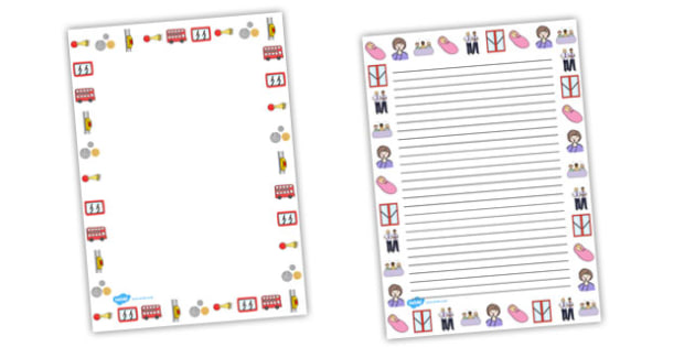 FREE! - The Wheels on the Bus Page Border (teacher made)