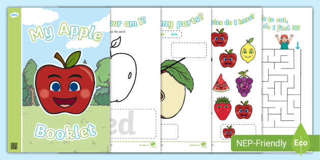FREE! - My Apple Booklet (teacher made)