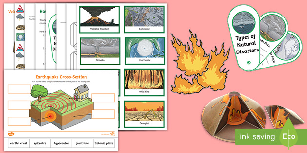 Natural Disasters Lapbook (teacher made)