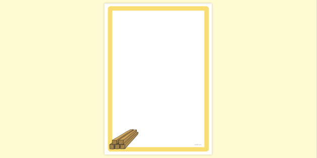 FREE! - Timber Page Border (teacher made)