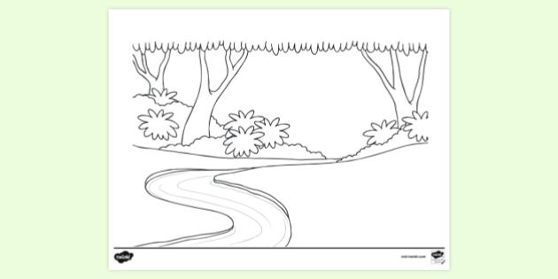 FREE! - Basic Simple Colouring Page | Colouring Sheets