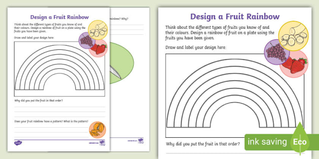 Fruit Rainbow STEM Activity | F-2 Healthy Food and Lifestyle