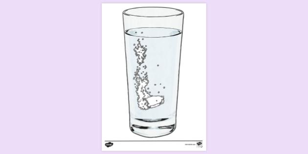 FREE! - Dissolve Colouring Sheet | Colouring Sheets