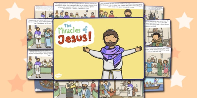 The Miracles of Jesus Bible Stories (teacher made)