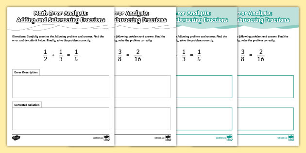 Fractions 4th Grade • Twinkl.com