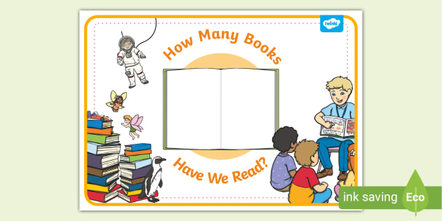 How Many Books Have We Read? Poster (teacher made)