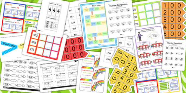 Year 3 Place Value Resource Pack (teacher made)