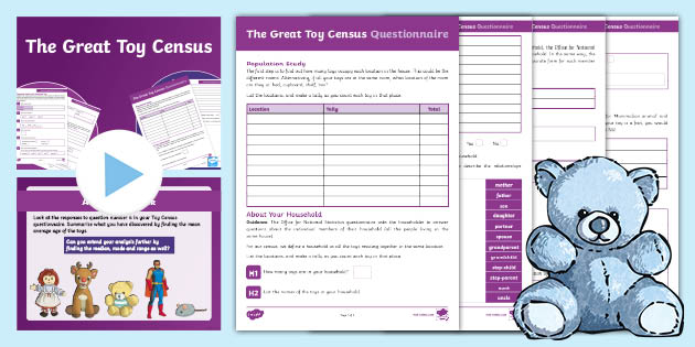 The Great Toy Census (teacher made)