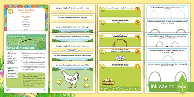 Easter Play Dough Pack