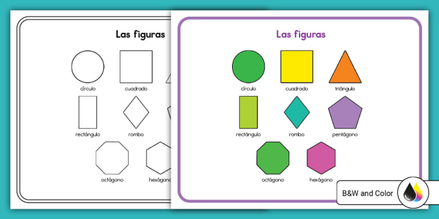 Spanish Shapes | twinkl.com