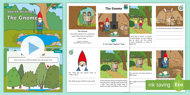 'gn' saying /n/ Lesson Plan - Level / phase 6 Week 4 Lesson 5