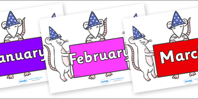 Months Displays | twinkl.com.au
