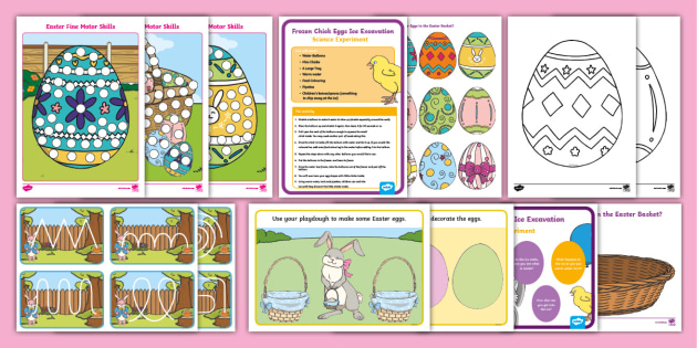 Kindergarten Easter Resource Pack (Ages 2-3) (Teacher-Made)