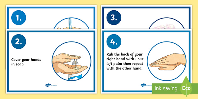 Guide to Washing Hands KS2 (teacher made)