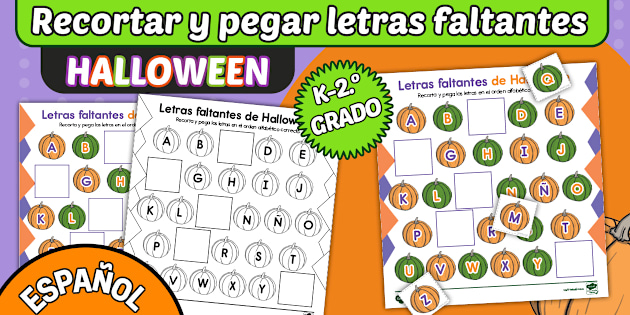 Hojas De Trabajo De Rimas De Halloween