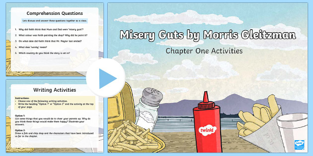 FREE! - Chapter 1 Activities to Support Teaching on Misery Guts by Morris