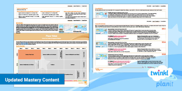 Number - Number and Place Value - Year 4 PlanIt Maths