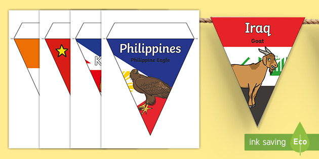Harmony Day Native Animals Display Bunting (teacher made)