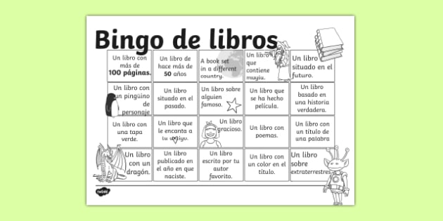 Book Matching Game - Spanish Translations (teacher made)